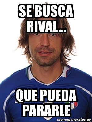 Meme Personalizado - se busca rival... que pueda pararle - 9550