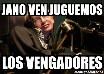 Meme Personalizado - JANO VEN JUGUEMOS LOS VENGADORES - 14818
