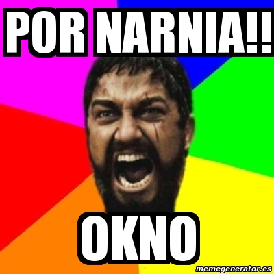 Meme Sparta - pOR nARNIA!! OKNO - 107788