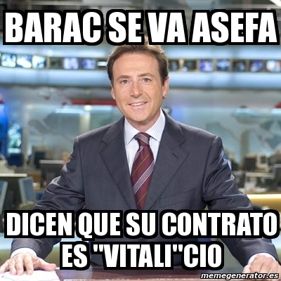 Meme Matias Prats - Barac se va asefa dicen que su contrato es "VITALI ...