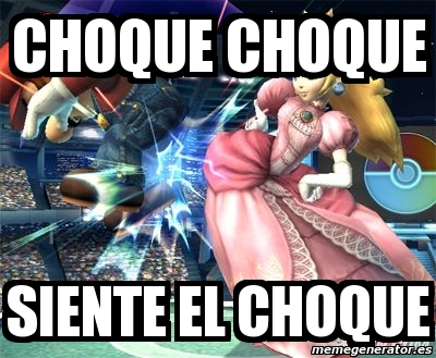 Meme Personalizado - choque choque siente el choque - 178075