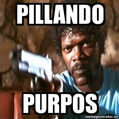 Meme Pulp Fiction - pillando purpos - 199581