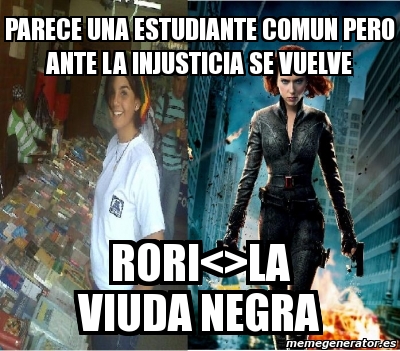 Meme Personalizado - parece una estudiante comun pero ante la ...
