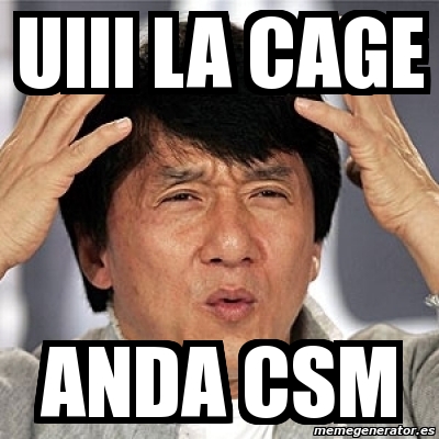 Meme Jackie Chan - Uiii La cage anda csm - 237631