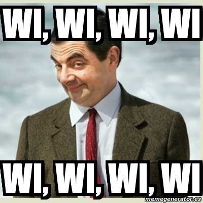 Meme Mr Bean - wi, wi, wi, wi wi, wi, wi, wi - 255545