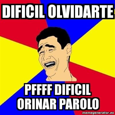 Meme Yao Ming - dificil olvidarte pffff dificil orinar parolo - 358520