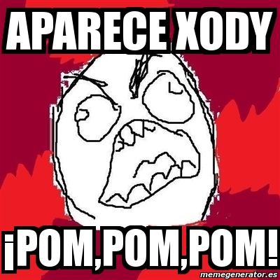 Meme Rage FU - aparece xody Â¡pom,pom,pom! - 396647