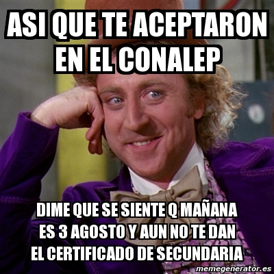 Materias Conalep Memes