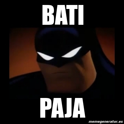 Meme Disapproving Batman - bati paja - 574603