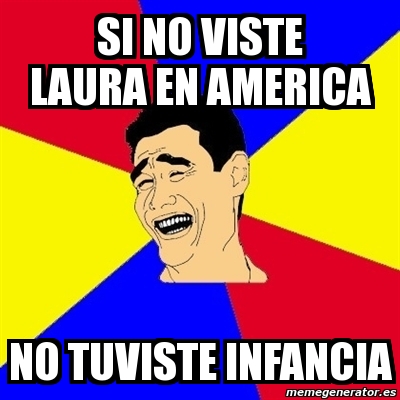 Meme Yao Ming - si no viste laura en america no tuviste infancia - 688717