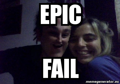 Meme Personalizado - EPIC FAIL - 760414