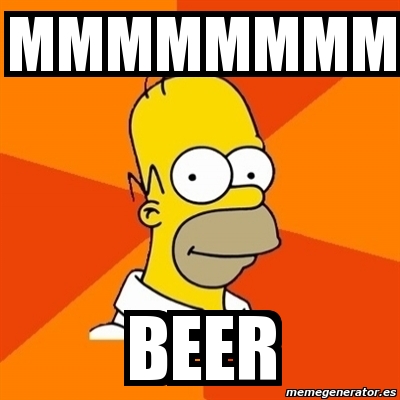 Meme Homer - mmmmmmmm beer - 763529