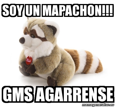 Meme Personalizado - soy un mapachon!!! gms agarrense - 780941