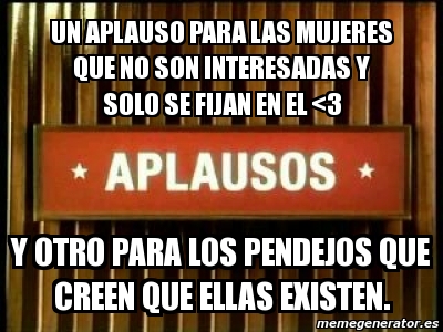Memes De Interesadas