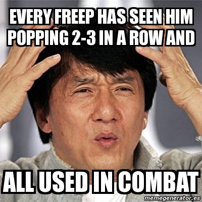 Meme Jackie Chan - Every freep has seen him popping 2-3 in a row and ...
