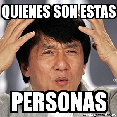 Meme Jackie Chan - quienes son estas personas - 857988