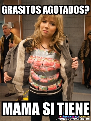 Meme Personalizado - grasitos agotados? mama si tiene - 864289