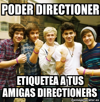Meme Personalizado - poder directioner etiquetea a tus amigas ...