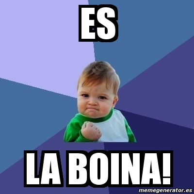 Meme Bebe Exitoso - ES LA BOINA! - 946715