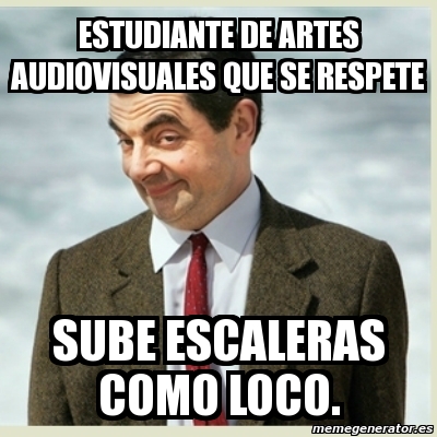 Meme Mr Bean - estudiante de artes audiovisuales que se respete sube ...