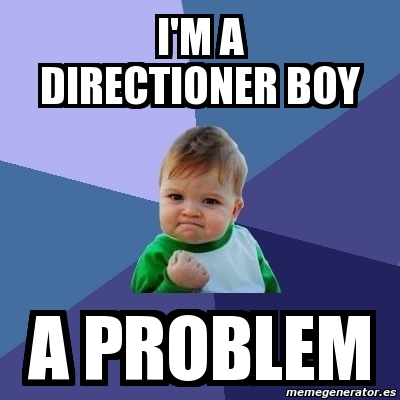 Meme Bebe Exitoso - i'm a directioner boy a problem - 1110666
