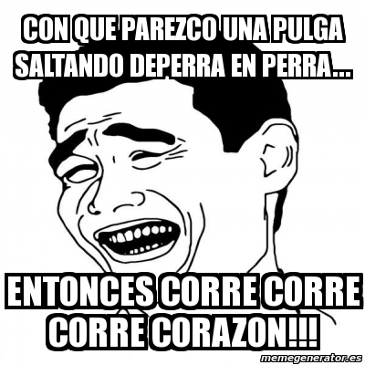 Meme Yao Ming 2 - con que parezco una pulga saltando deperra en perra ...