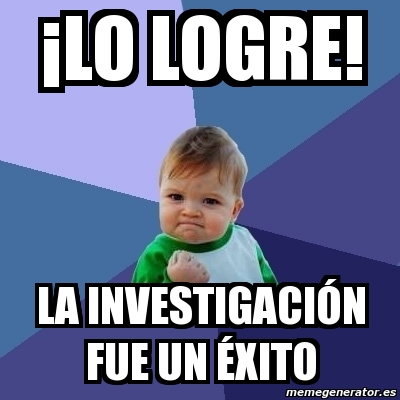 Memes Proyecto De Investigacion