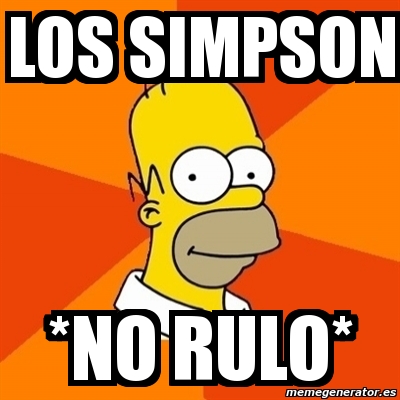 Meme Homer - los simpson *no rulo* - 1206417