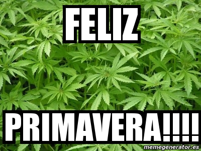 Meme Personalizado - feliz primavera!!!! - 1225166