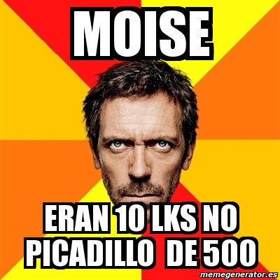 Meme House - moise eran 10 lks no picadillo de 500 - 1266259