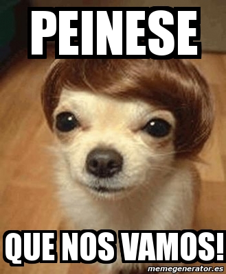 Meme Personalizado - peinese que nos vamos! - 1031420