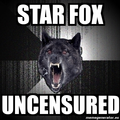 Meme Insanity Wolf - star fox uncensured - 1340227