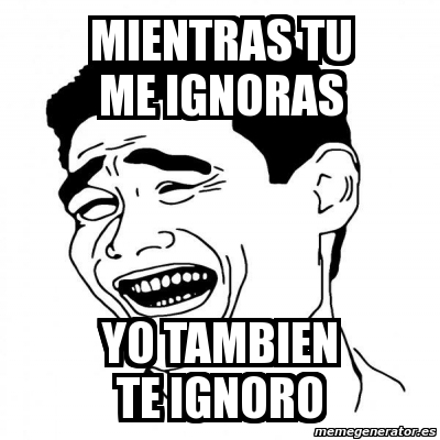 Meme Yao Ming 2 - mientras tu me ignoras yo tambien te ignoro - 1358557