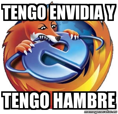 Meme Personalizado - tengo ENVIDIA y tengo hambre - 1395415