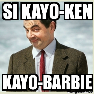 Meme Mr Bean - si kayo-ken kayo-barbie - 1401235