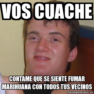 Meme Stoner Stanley - vos cuache contame que se siente fumar marihuana ...