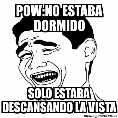 Meme Yao Ming 2 - pow:no estaba dormido solo estaba descansando la ...