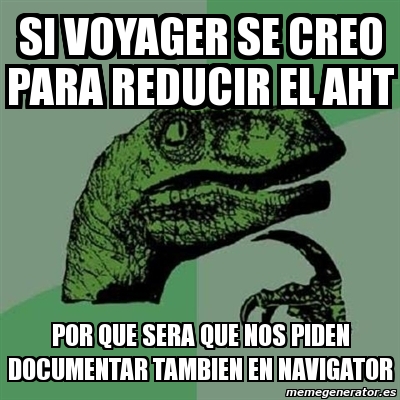 Meme Filosoraptor - si voyager se creo para reducir el aht por que sera ...