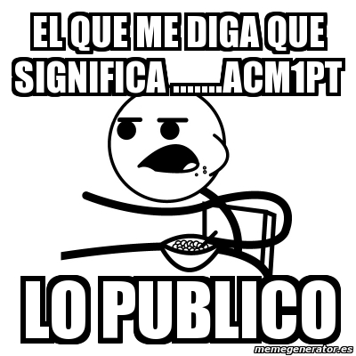 Meme Cereal Guy - el que me diga que significa .......acm1pt lo publico ...