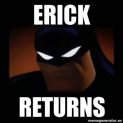 Meme Disapproving Batman - erick returns - 1553038