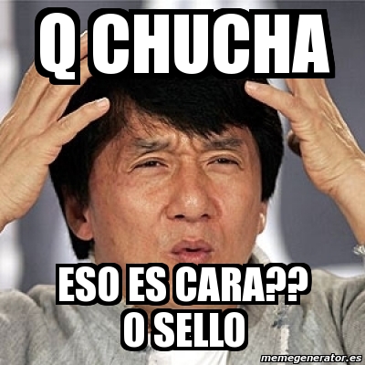 Meme Jackie Chan - q chucha eso es cara?? o sello - 1565935