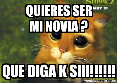 Meme Personalizado - quieres ser mi novia ? que diga k siii!!!!!! - 1750221
