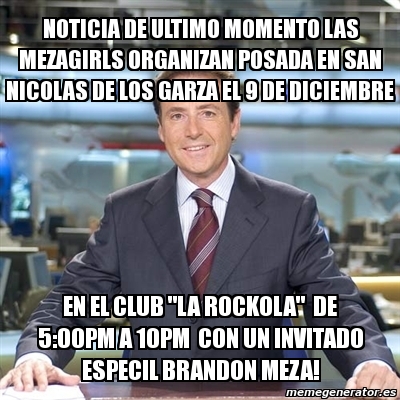 Meme Matias Prats - NOTICIA DE ULTIMO MOMENTO LAS MEZAGIRLS ORGANIZAN ...