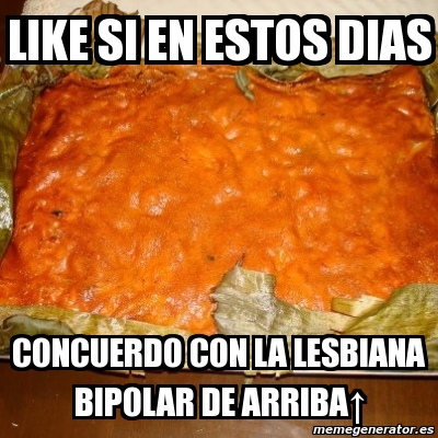 Meme Personalizado - Like si en estos dias Concuerdo con la Lesbiana ...