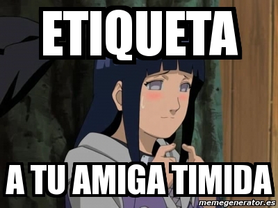 Meme Personalizado - Etiqueta a tu amiga timida - 1897101