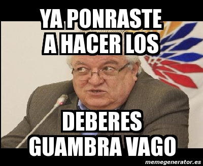 Meme Personalizado - ya ponraste a hacer los deberes guambra vago - 1898981