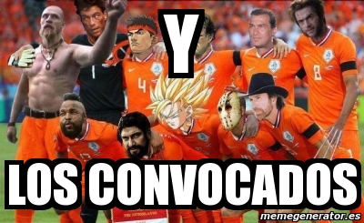 Meme Personalizado - y los convocados - 1903776