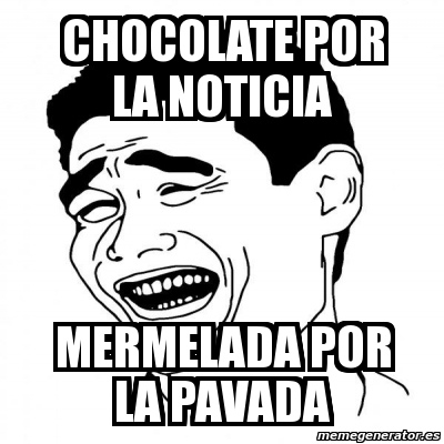 Meme Yao Ming 2 - Chocolate por la noticia mermelada por la pavada ...