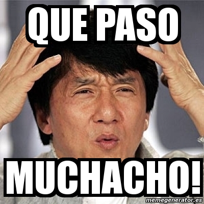 Meme Jackie Chan - que paso muchacho! - 1959742