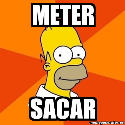 Meme Homer - meter sacar - 1970635
